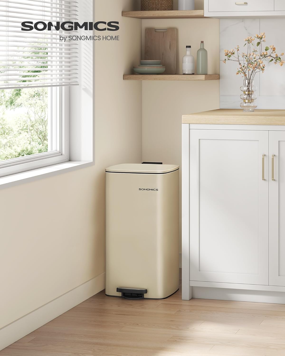 SONGMICS Kitchen Trash Can LTB593A02 – Mall LB