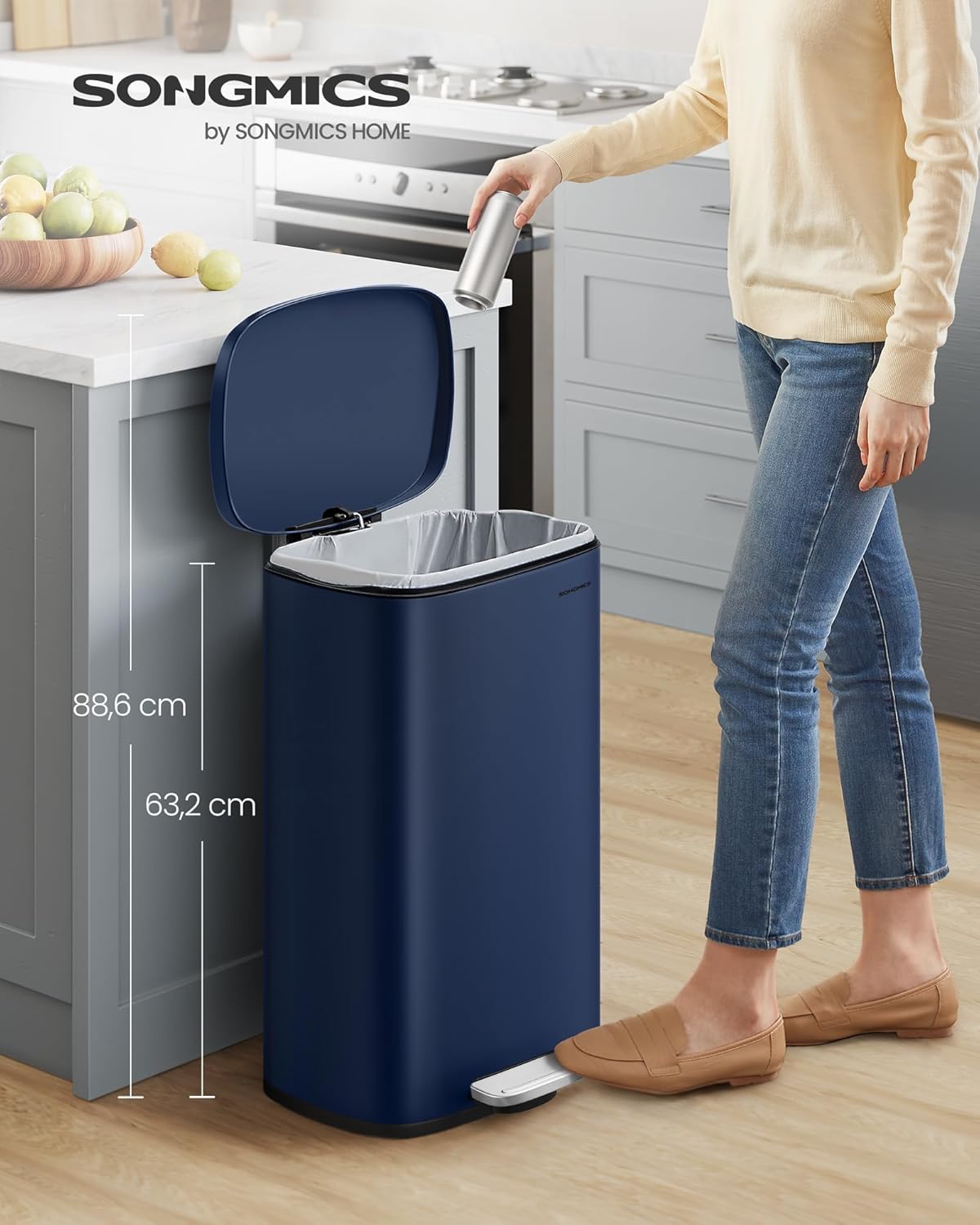 SONGMICS Garbage Bin LTB050L02 – Mall LB