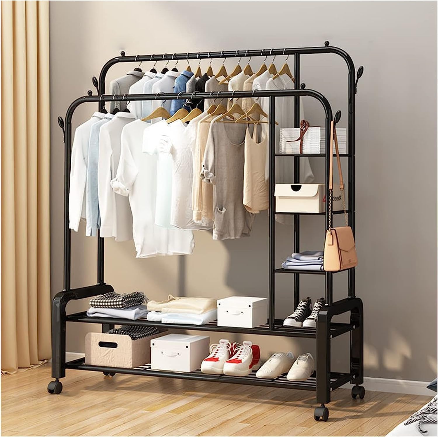 Double Clothes Rack – Mall LB