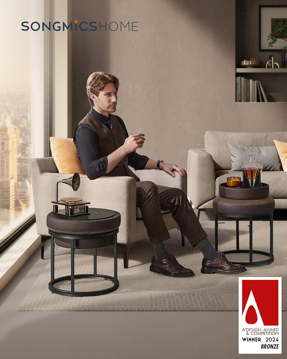 SONGMICS Vanity Chair Stool – Mall LB