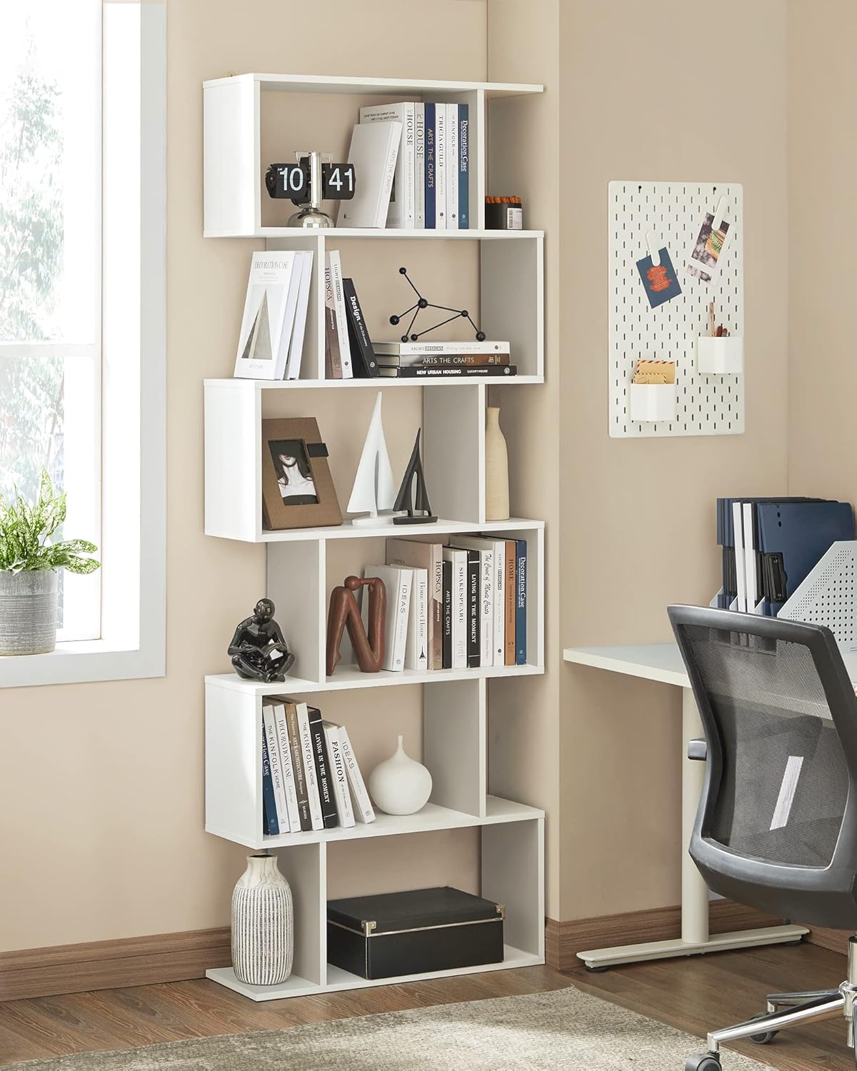 VASAGLE Bookshelf LBC61WT – Mall LB