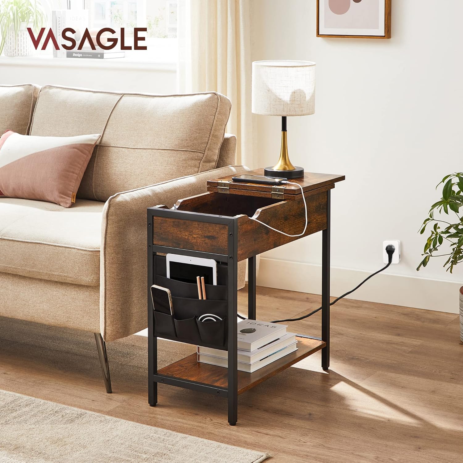 VASAGLE Side Table LET311B01 – Mall LB