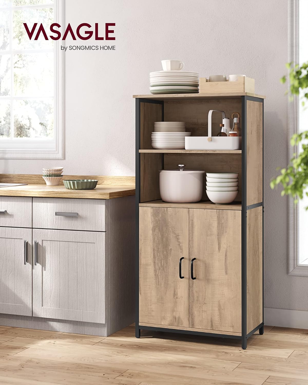 VASAGLE Freestanding Storage Cabinet LSC066B50 – Mall LB