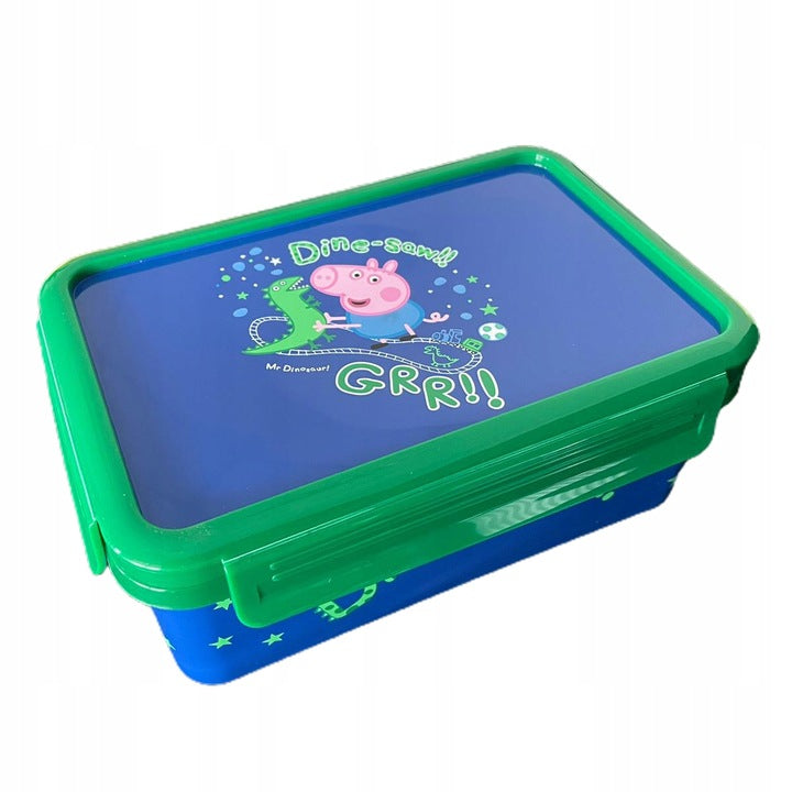 Peppa Pig 'Dine-saw' 3-Compartment Clip-Lock Lunch Box – Mall LB