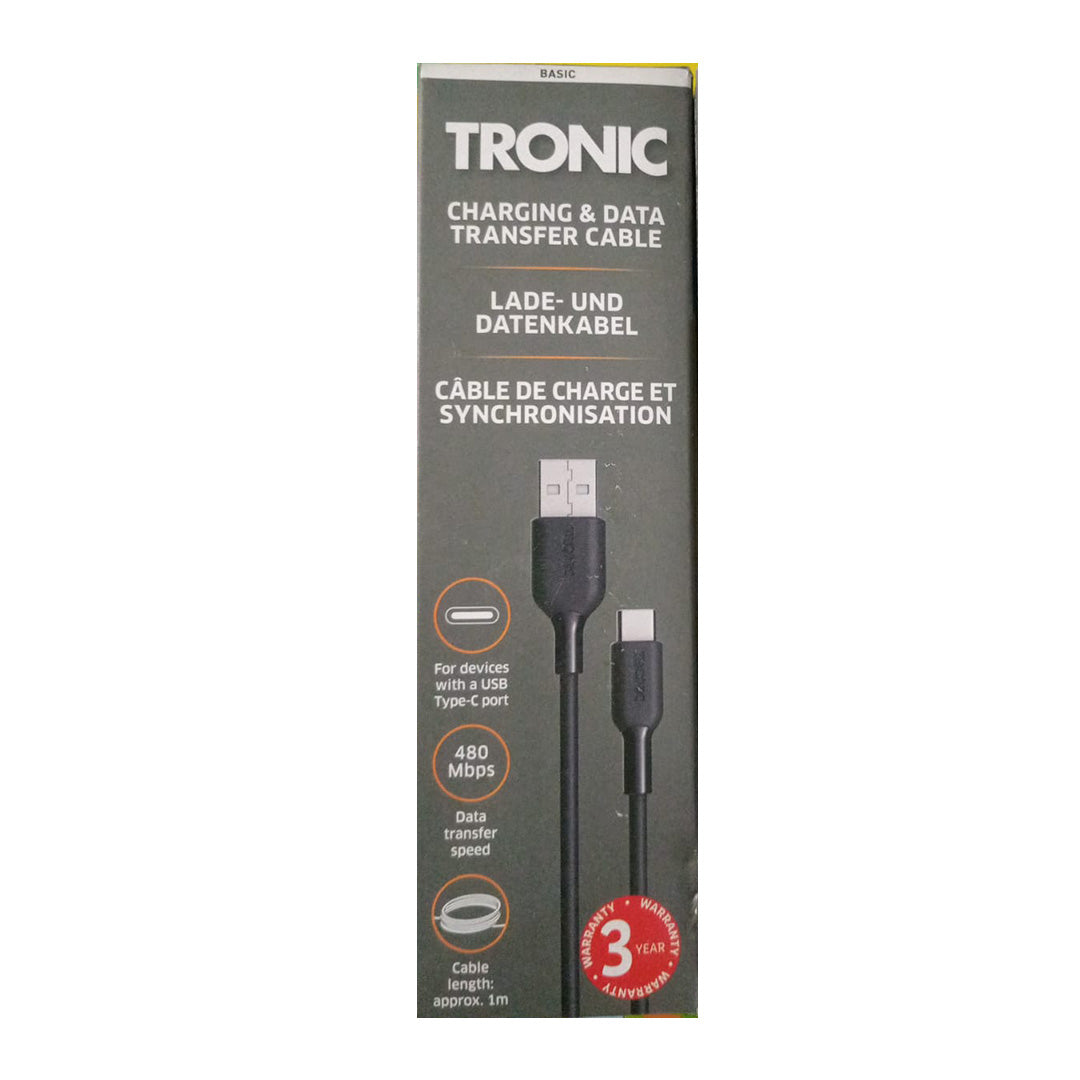 TRONIC BASIC USB-A to USB-C Cable – Mall LB